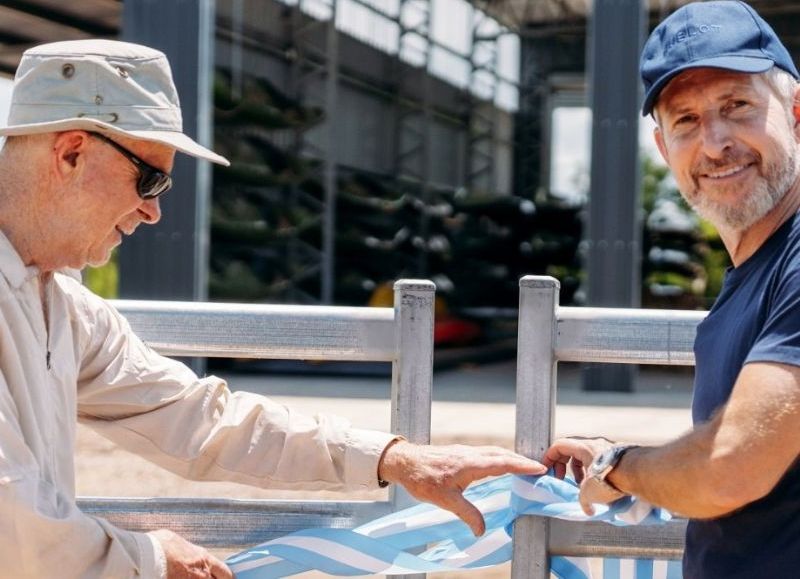 Frigerio y Gilbert Butler inauguraron la base operativa del parque ...